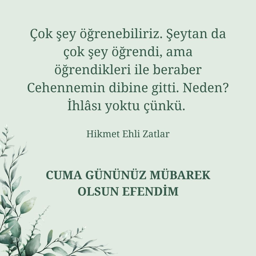 Cuma Tebriği | Dinimiz İslam E-Kart